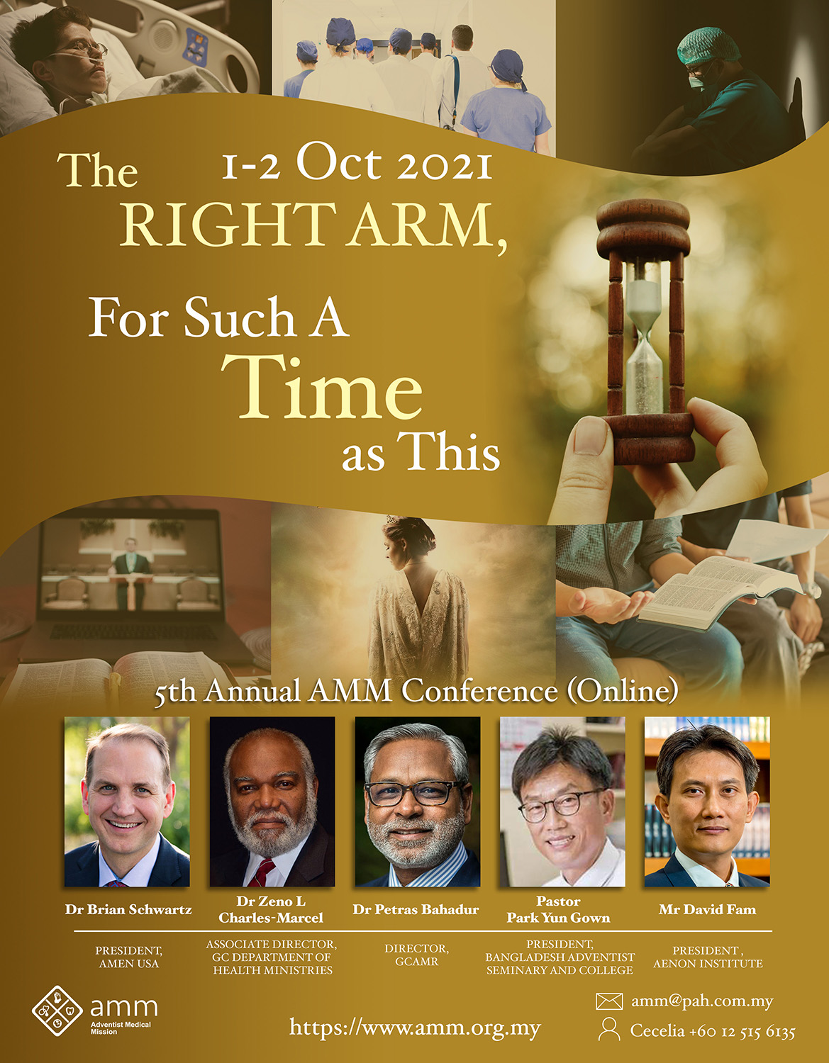 5th Annual AMM Conference (Online) – October 1 & 2, 2021 – Adventist ...